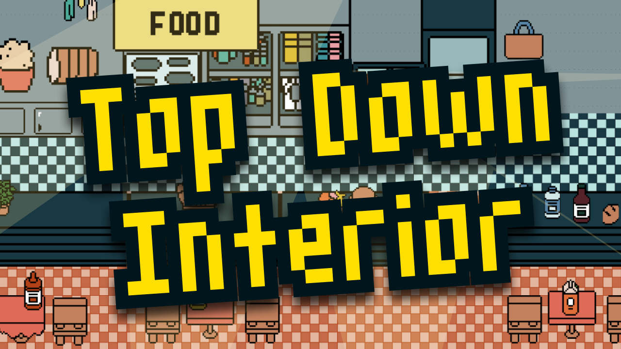 Top Down Interior - a premium asset pack to build games with GDevelop. | GDevelop